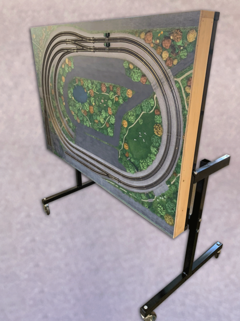 TT:120 baseboard and TrakMat Baseboard with trakmat- Baseboards.co